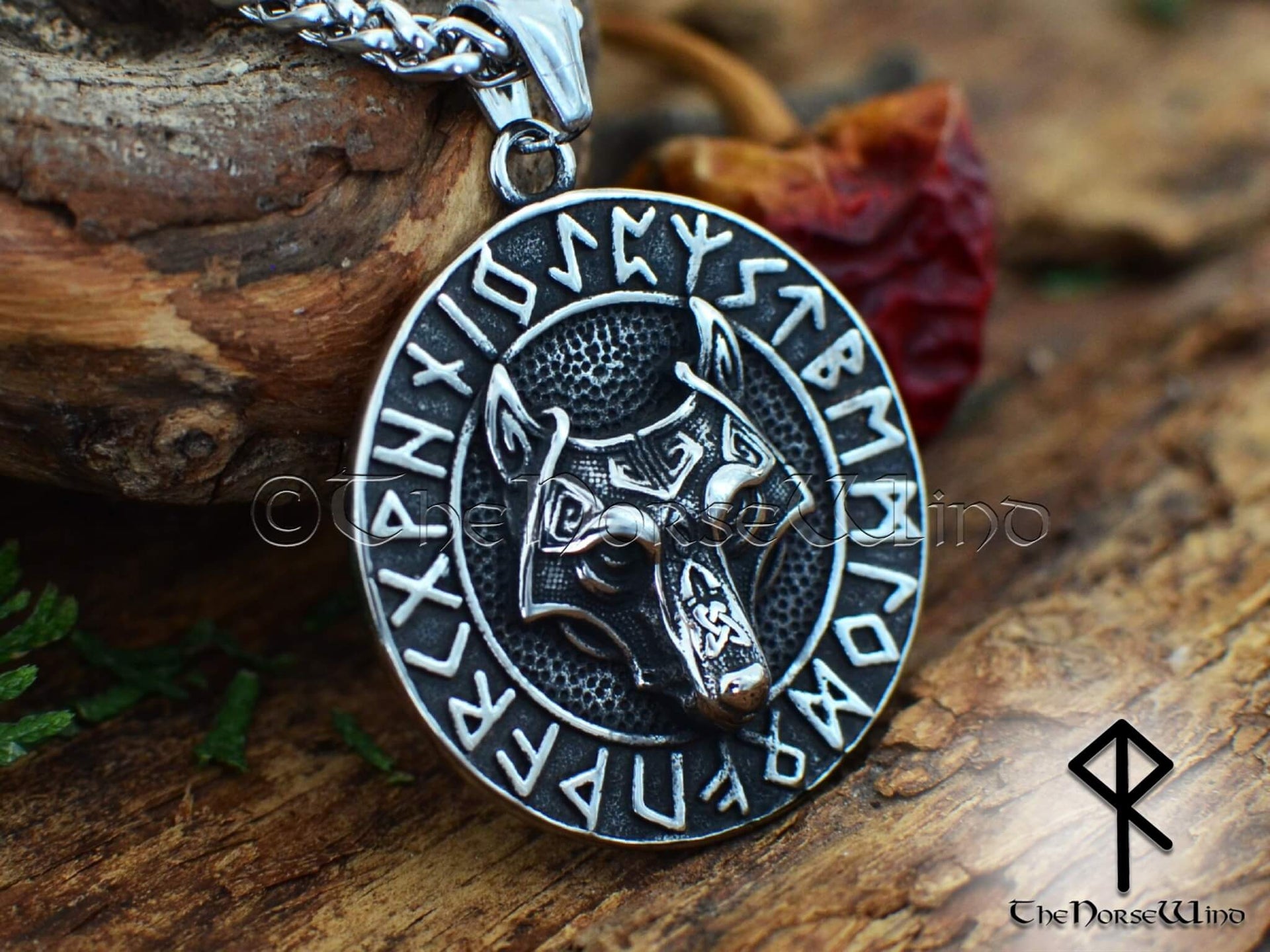 Fenrir Rune Fenrir Wolf Tyr Odin Viking Valhalla Home Decor Norse Thor
