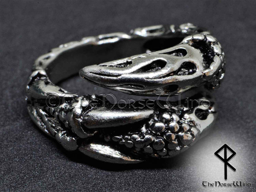 Viking Raven Ring | Hugin & Munin Odin's Ravens Ring - TheNorseWind ...