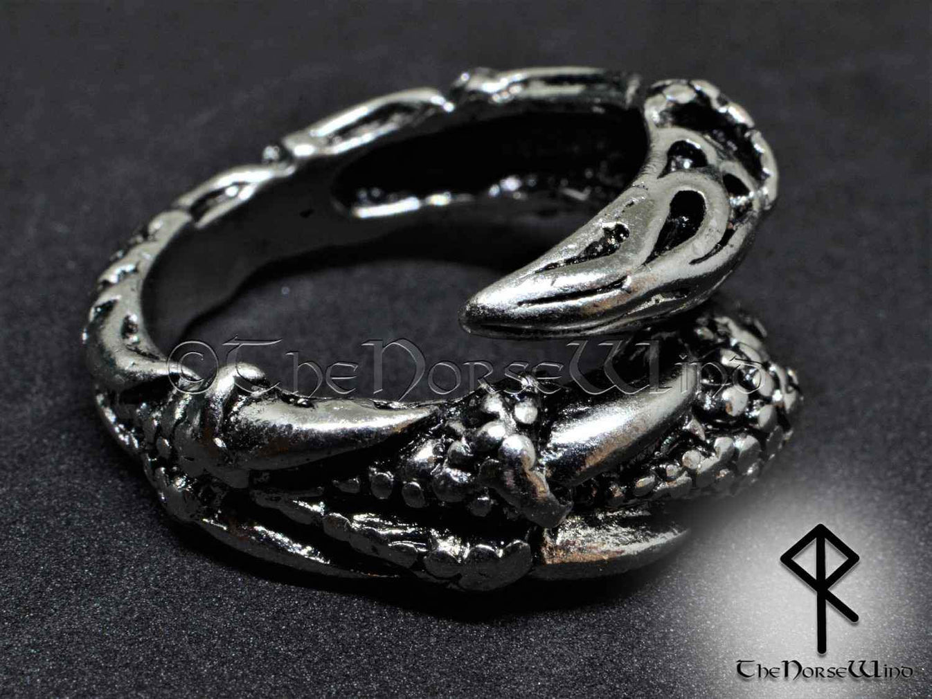 Viking Raven Ring | Hugin & Munin Odin's Ravens Ring - TheNorseWind ...